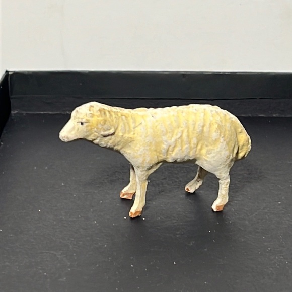 German Putz Farm Animal Figures | Art | Antique German Putz Stick Leg ...